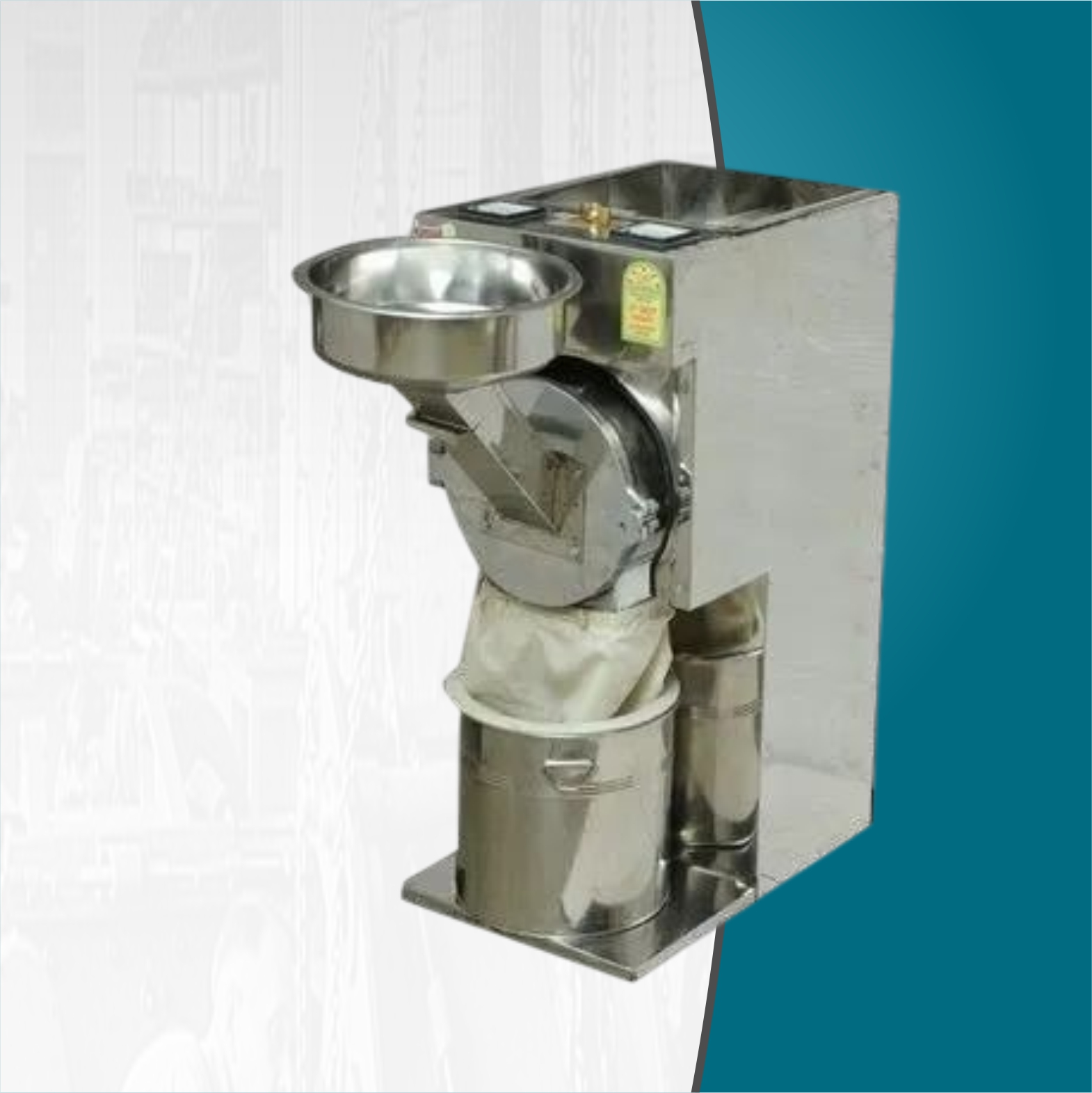 Industrial Atta Chakki Machine | High-Capacity Flour Mill by ASVR
